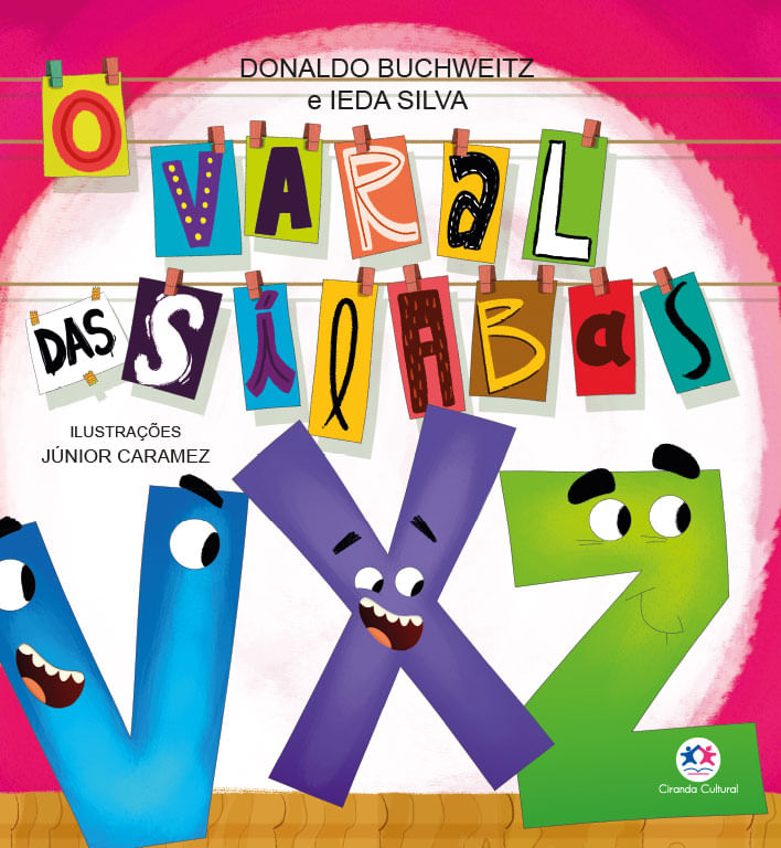 O Varal das Sílabas - V, X e Z - Livraria Escariz